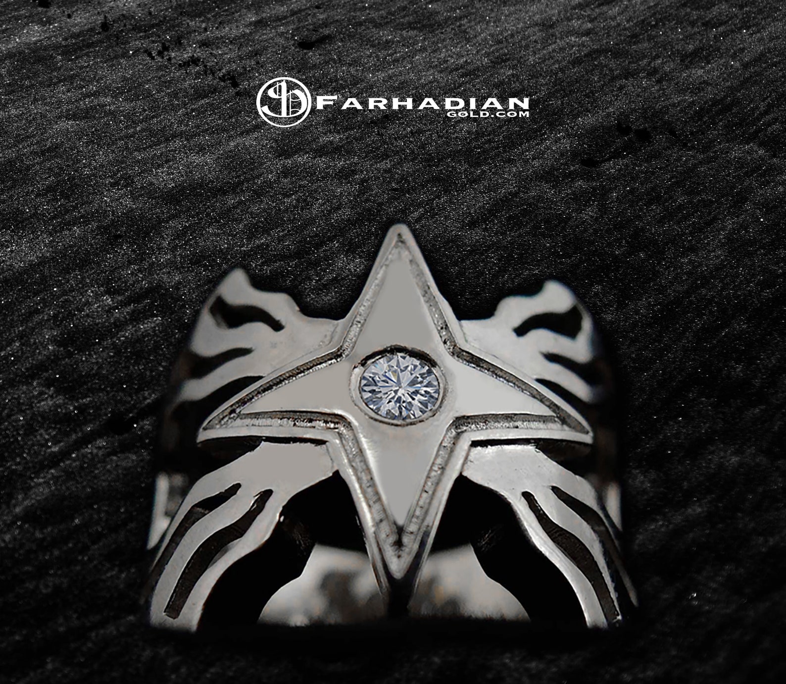 Assyrian Flag Ring //18k Gold ,assyrian Ring,fashion,unisex Ring ...