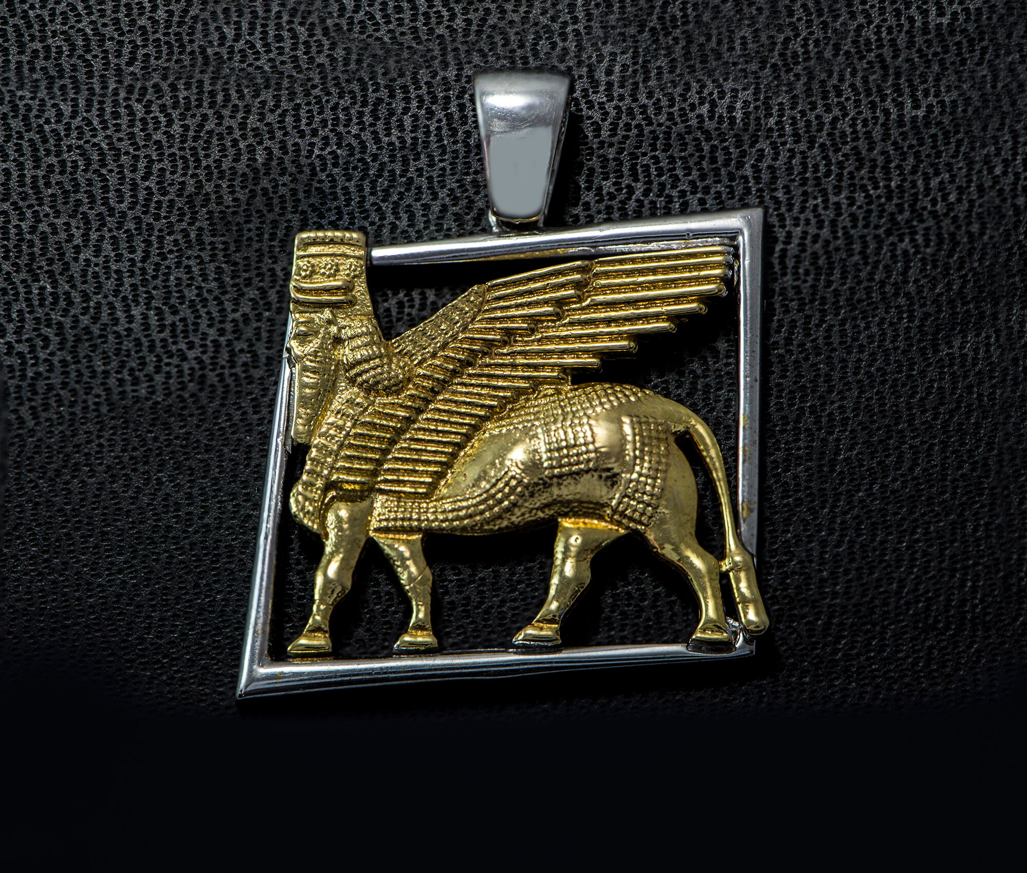 A UNIQUE PIECE OF Assyrian Jewelry Pendant, Handmade 18k Gold Pendant ...