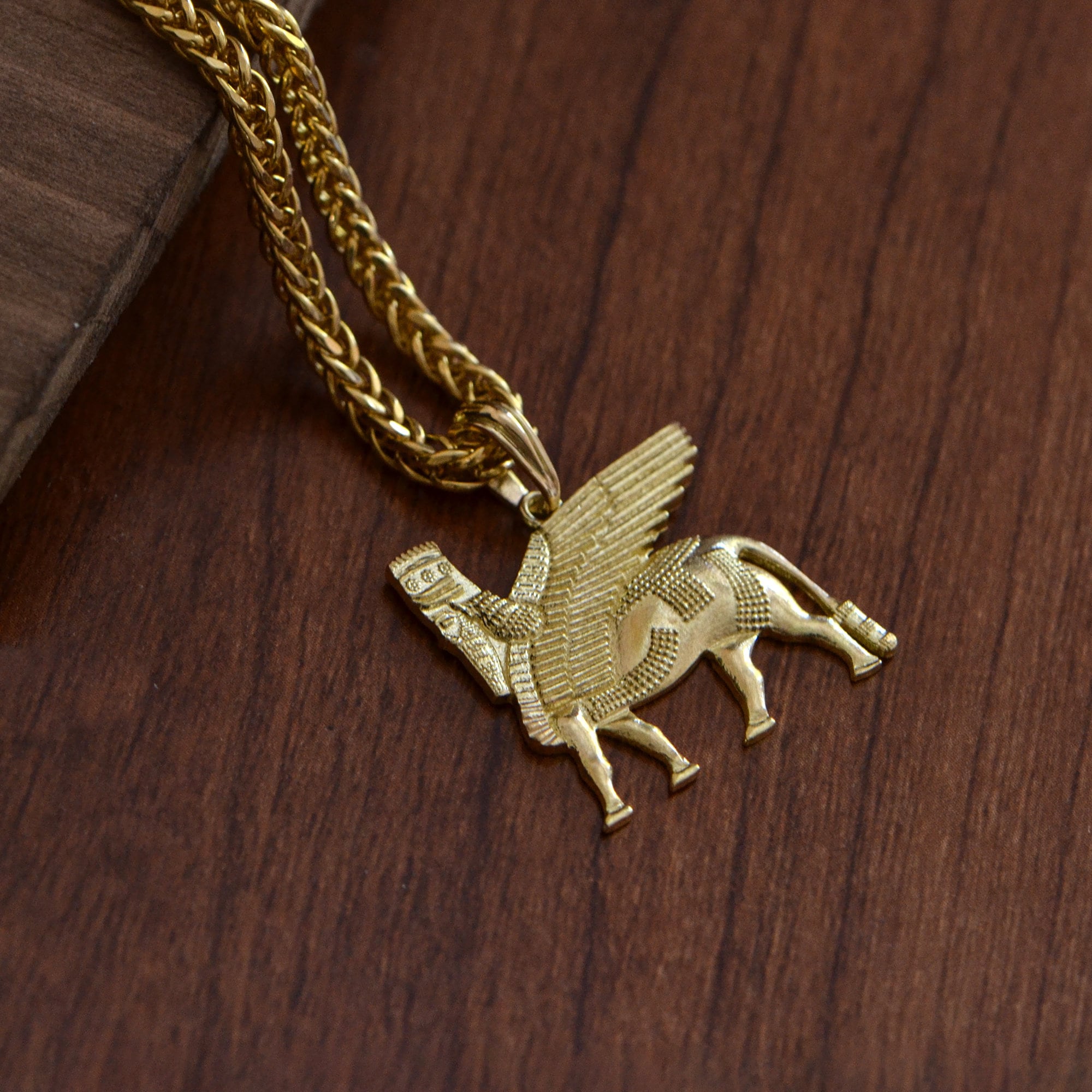 A UNIQUE PIECE OF Assyrian Jewelry Pendant, Handmade 18k Gold Pendant ...