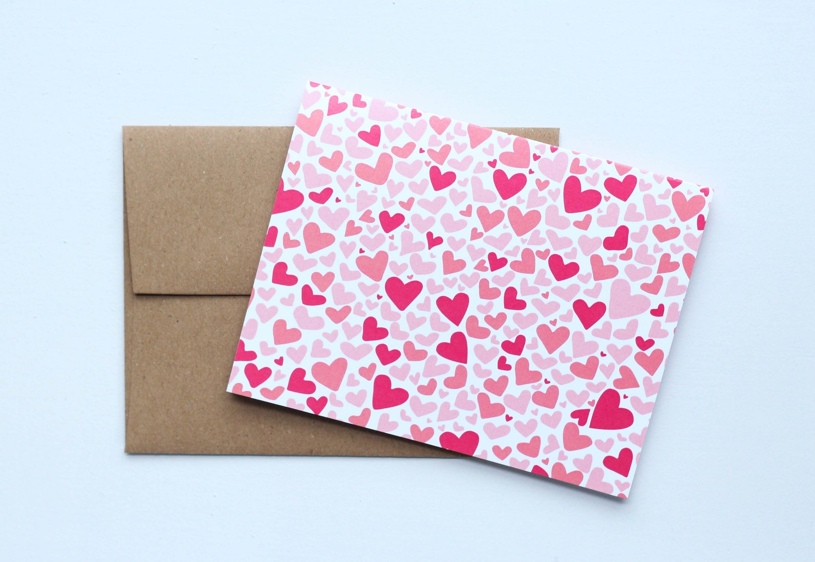 Heart Attack Single card or Pack of 4 or 8 Hand | Etsy