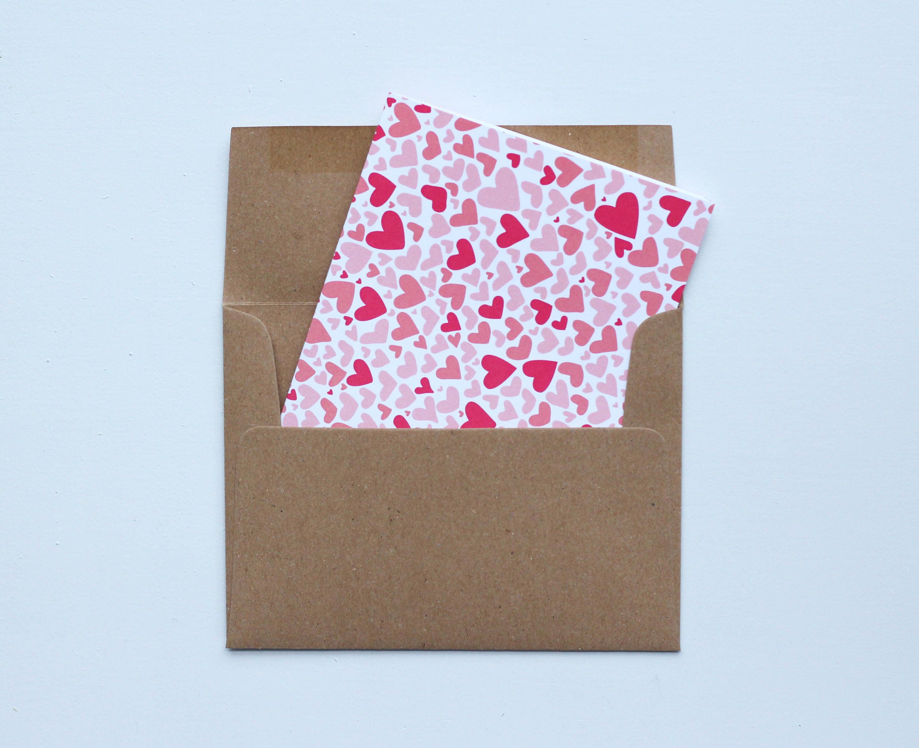 Heart Attack Single card or Pack of 4 or 8 Hand | Etsy