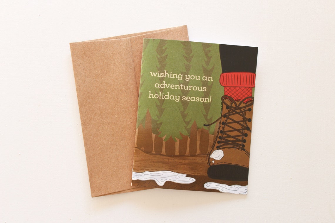 Adventurous Holiday Hiking Boot | Packs of 4, 12, 24 or 48 | Hand ...