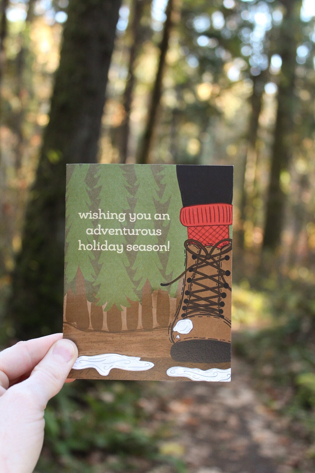 Adventurous Holiday Hiking Boot | Packs of 4, 12, 24 or 48 | Hand ...