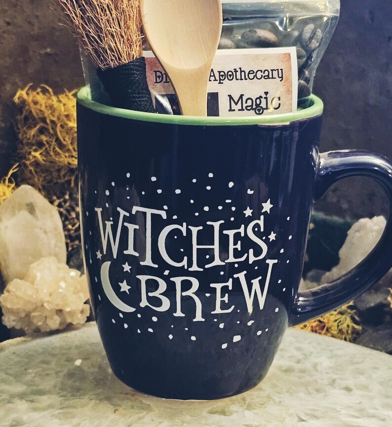 Witchy Mug & Coffee Gift Set, Witch Gift, Cute Witch Mug, Christmas ...