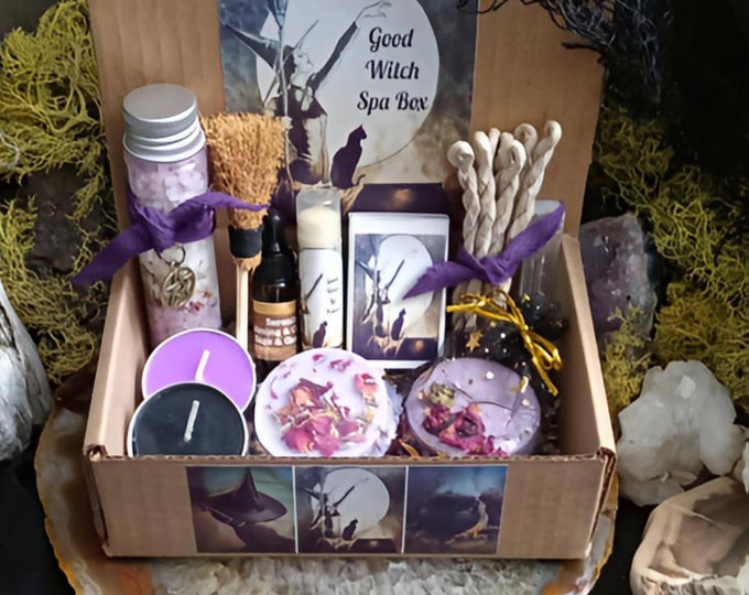 Witches Jewelry/ Trinket/ Altar Box Unique With Handmade Trims and ...