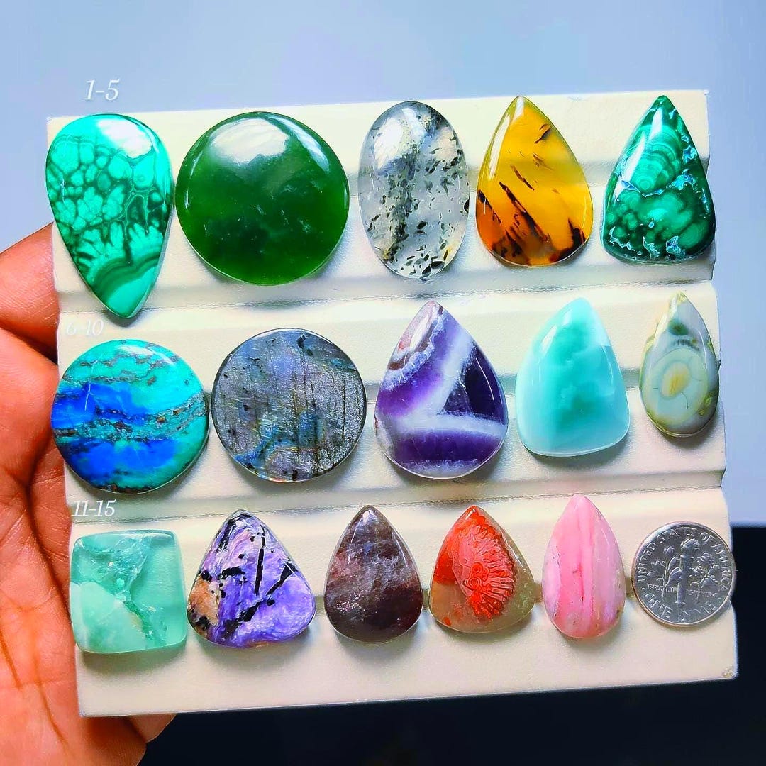 Mixed Gemstones | Assorted Natural Stones for Jewelry Design & Craft ...