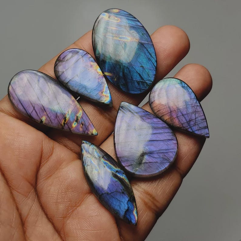Spectrolite Gemstone | Multicolor Flash Labradorite for Rings ...
