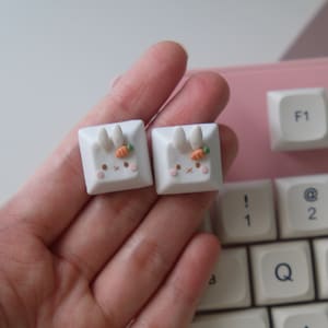 Miffy Bunny Handmade Artisan Keycap - Etsy