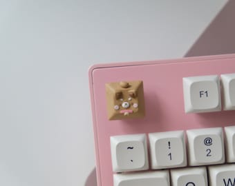 Shiba Inu Keycap Orange and White Doggy Cute Handmade Artisan Keycaps ...