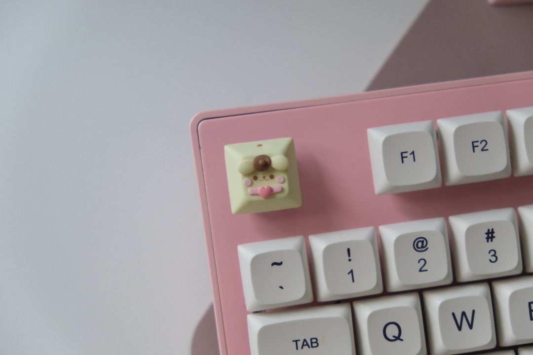 Pompompurin Heart Handmade Artisan Keycap - Etsy