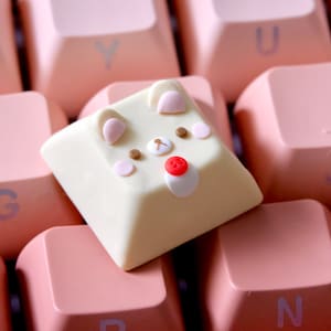 Korilakkuma Inspired Handmade Artisan Keycap - Etsy