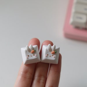 Miffy Bunny Handmade Artisan Keycap - Etsy