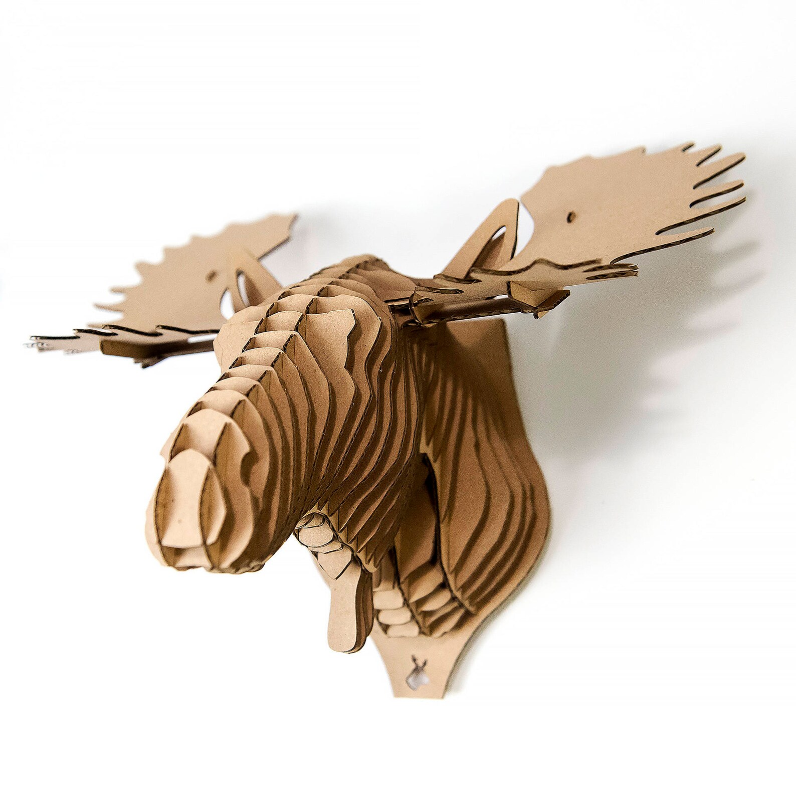 Alfred - Moose Trophy. Animal for Self-assembly Made of Ecological ...