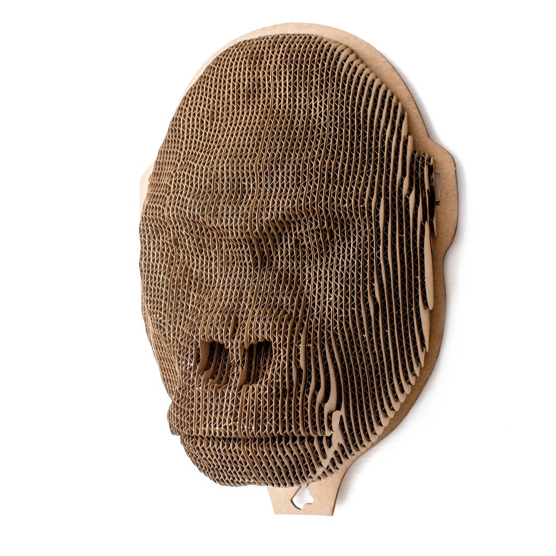 Gorilla - Animal Mask for Self-assembly Made of Ecological Cardboard ...