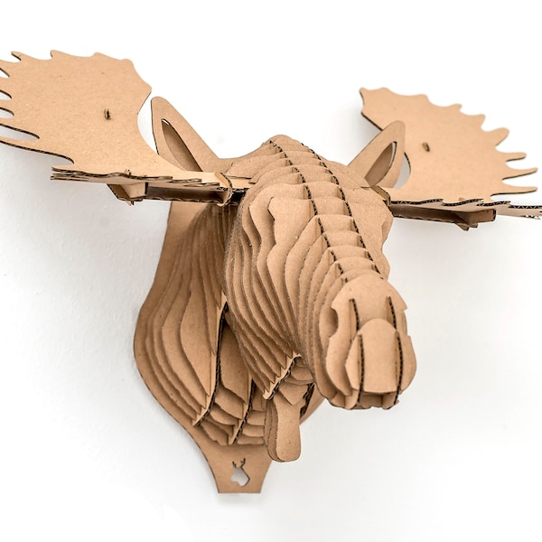 Cardboard Moose - Etsy