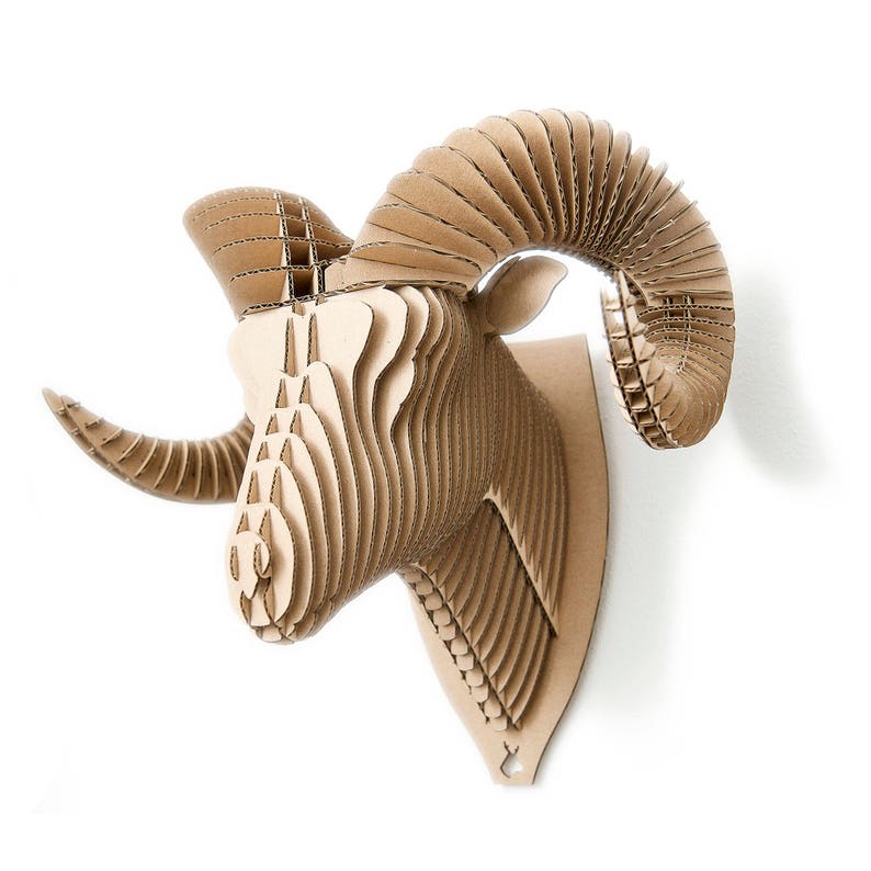 Ryan - Ram Trophy. Animal for Self-assembly Made of Ecological ...