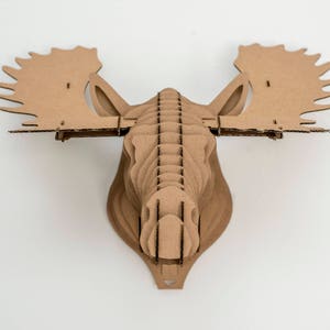 Alfred Moose Trophy. Animal for Self-assembly Made of Ecological ...