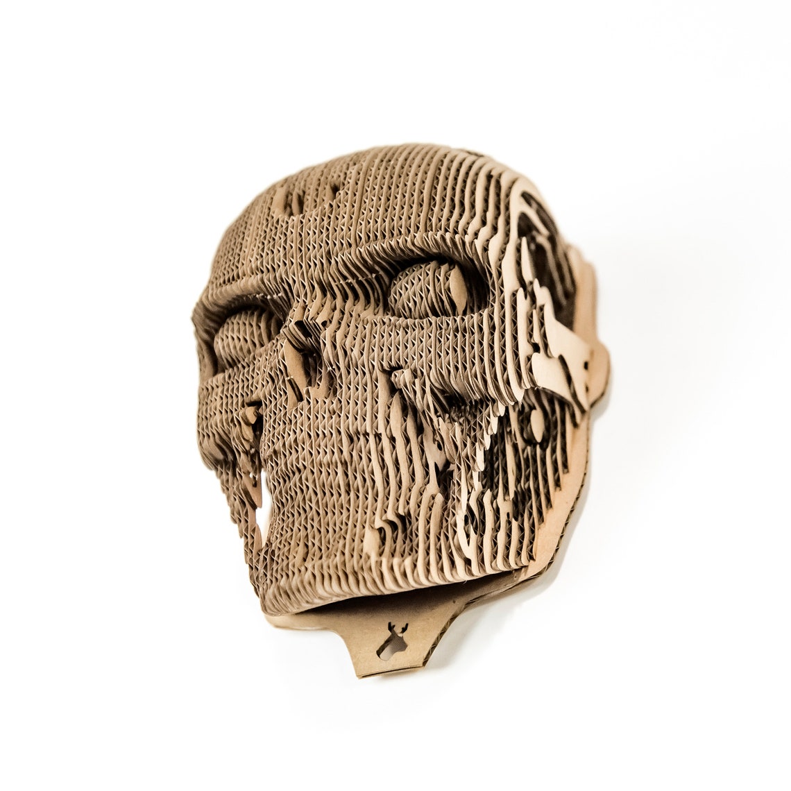 Terminator - Mask for Self-assembly Made of Ecological Cardboard. 3D ...