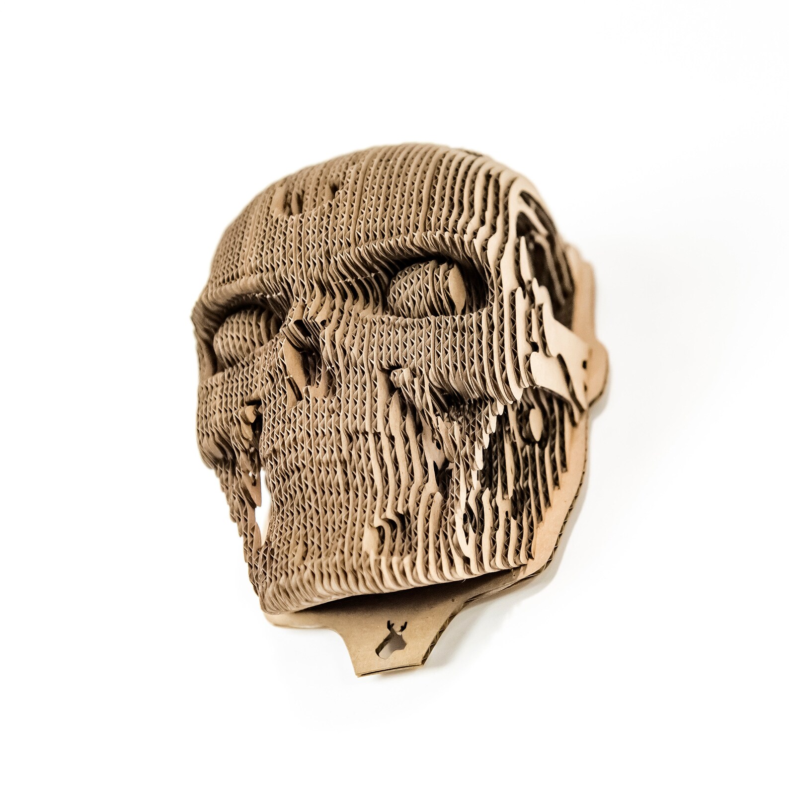 Terminator - Mask for Self-assembly Made of Ecological Cardboard. 3D ...