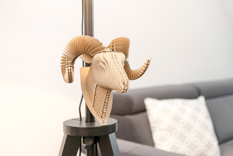 Ryan - Ram Trophy. Animal for Self-assembly Made of Ecological ...