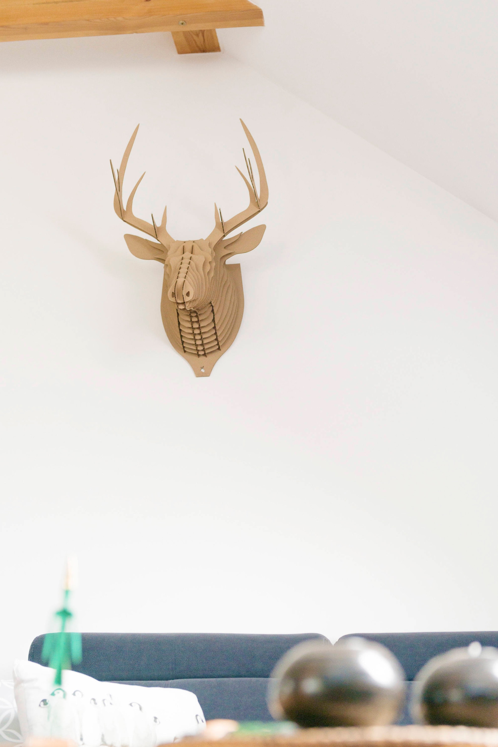 Hubert - Deer Trophy. Animal for Self-assembly Made of Ecological ...