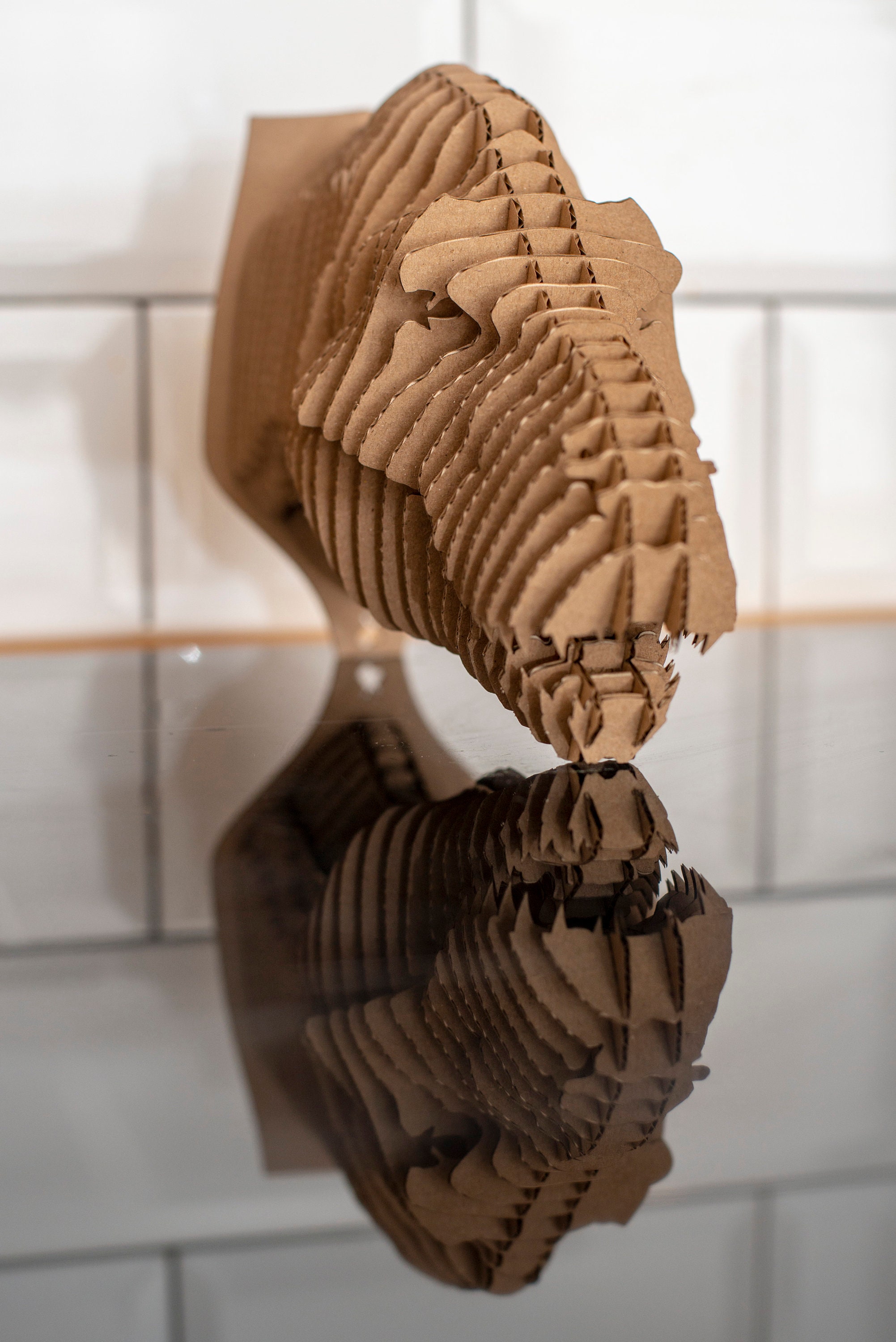 Rex Tyrannosaurus Trophy. Animal for Self-assembly Made of Ecological ...