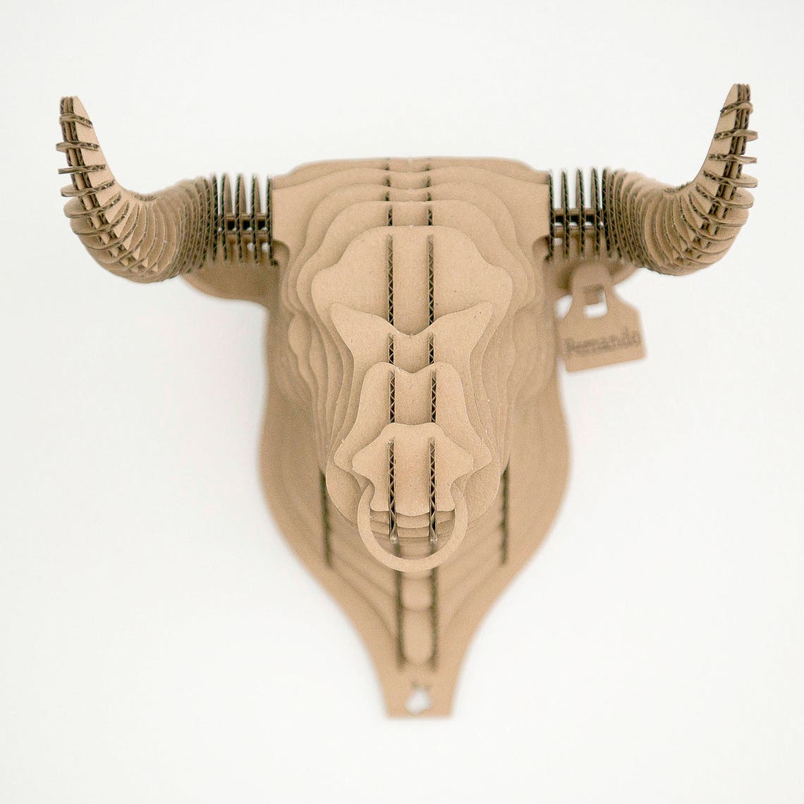 Fernando - Bull Trophy. Animal for Self-assembly Made of Ecological ...