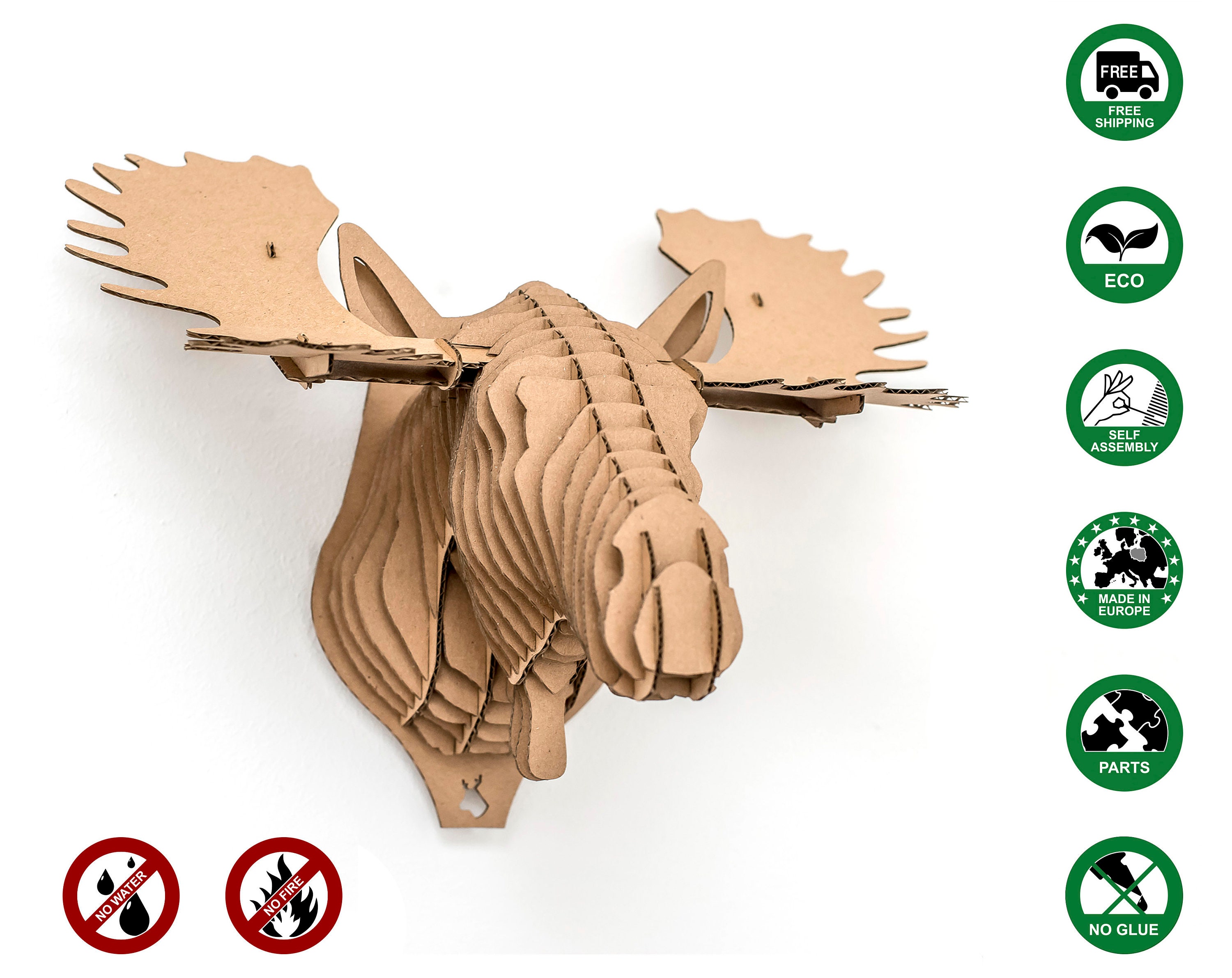 A Set of Any Three Trophies medium Size From Ecological Cardboard ...