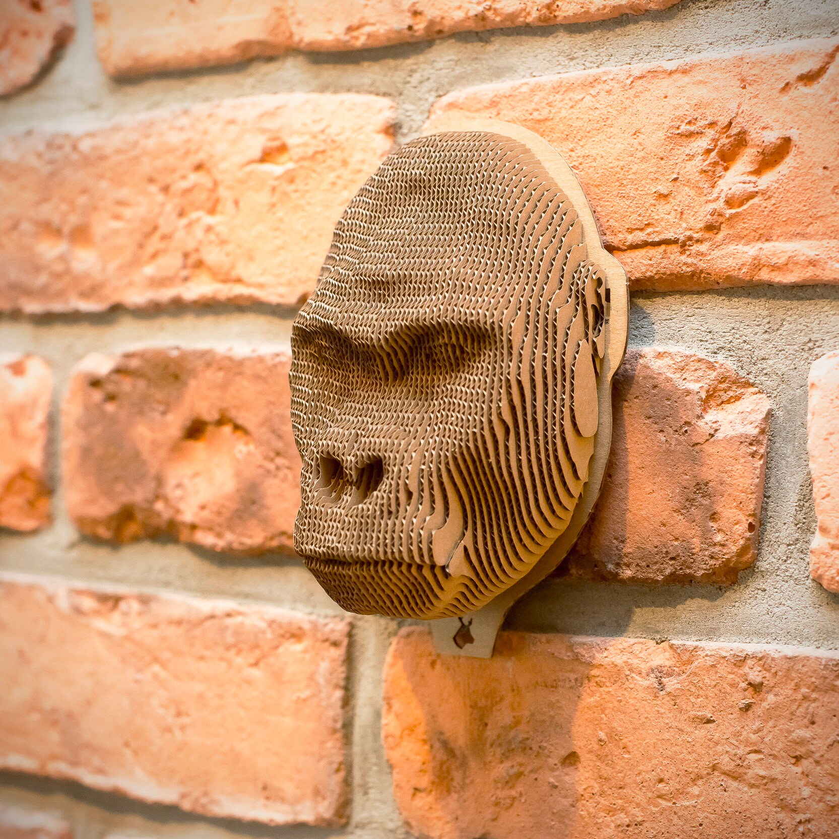 Gorilla - Animal Mask for Self-assembly Made of Ecological Cardboard ...