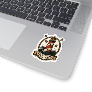 American Traditional Lighthouse Sticker - Ed Hardy Nautical Decal ...