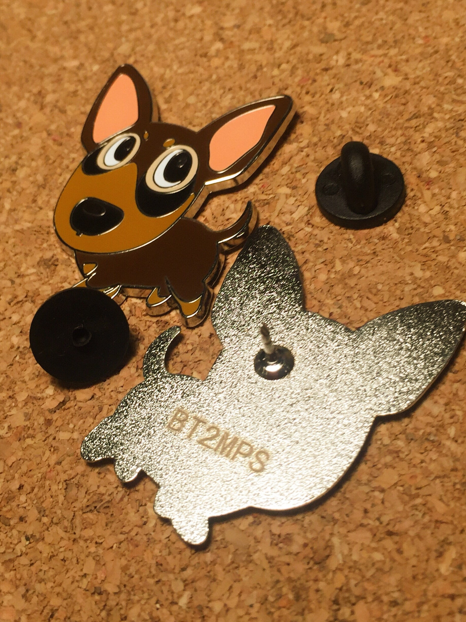 Miniature Pinscher Chocolate Min Pin Dog Hard Enamel Pin - Etsy