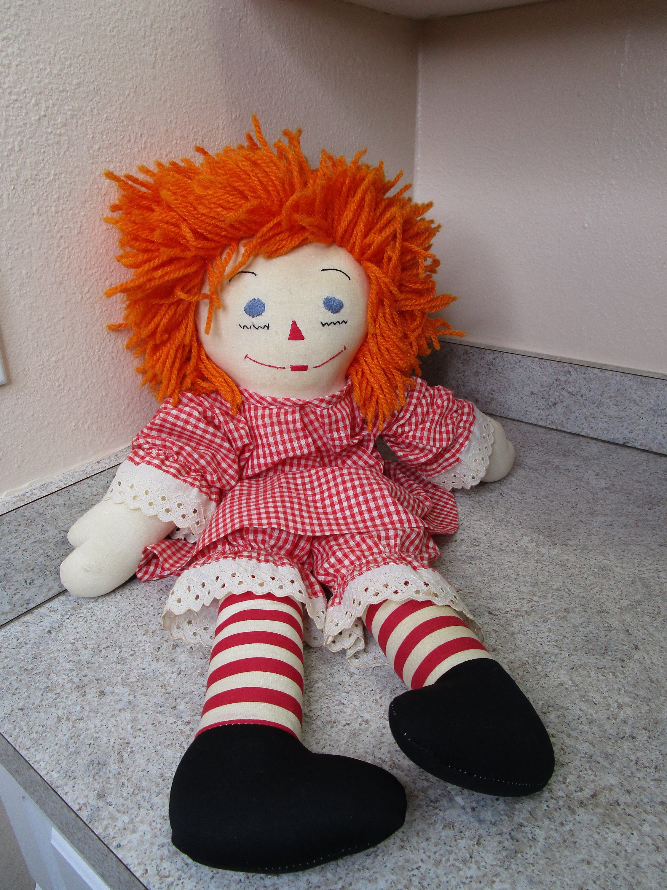 Dolls & Action Figures Vintage Handmade Ragetty Anne Doll Toys etna.com.pe