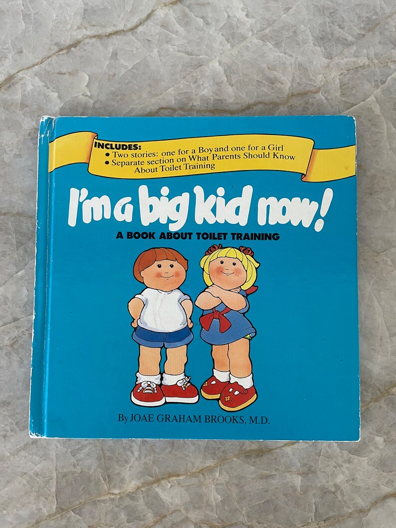Vintage I’m A Big Kid Now! Book / Book About Potty Training - Etsy