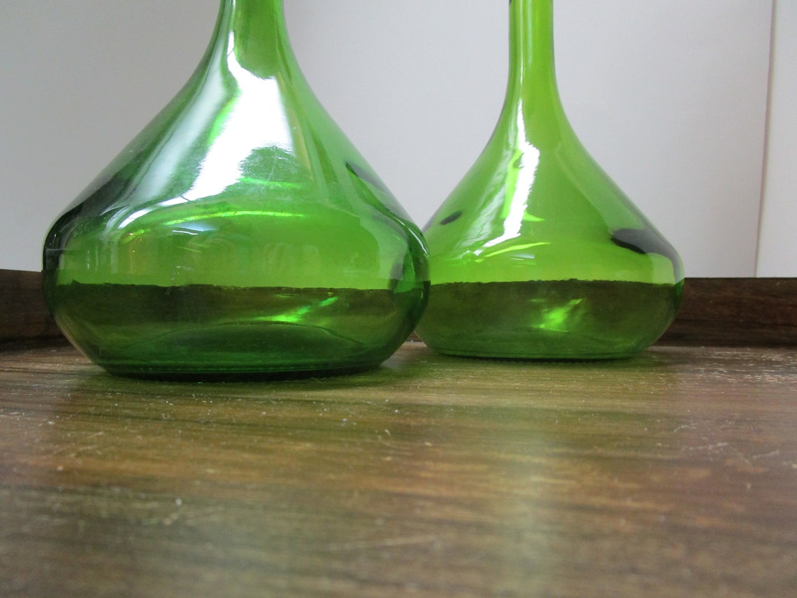Vintage Green Gallo Glass Vintage Gallo Glass Company Etsy
