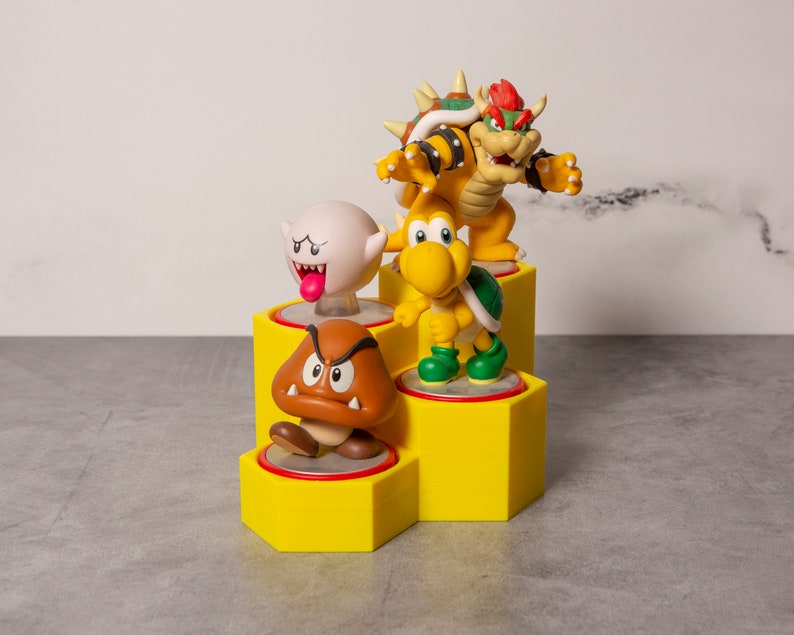 Amiibo Display Stand Modular Holds 4 per Module - Etsy