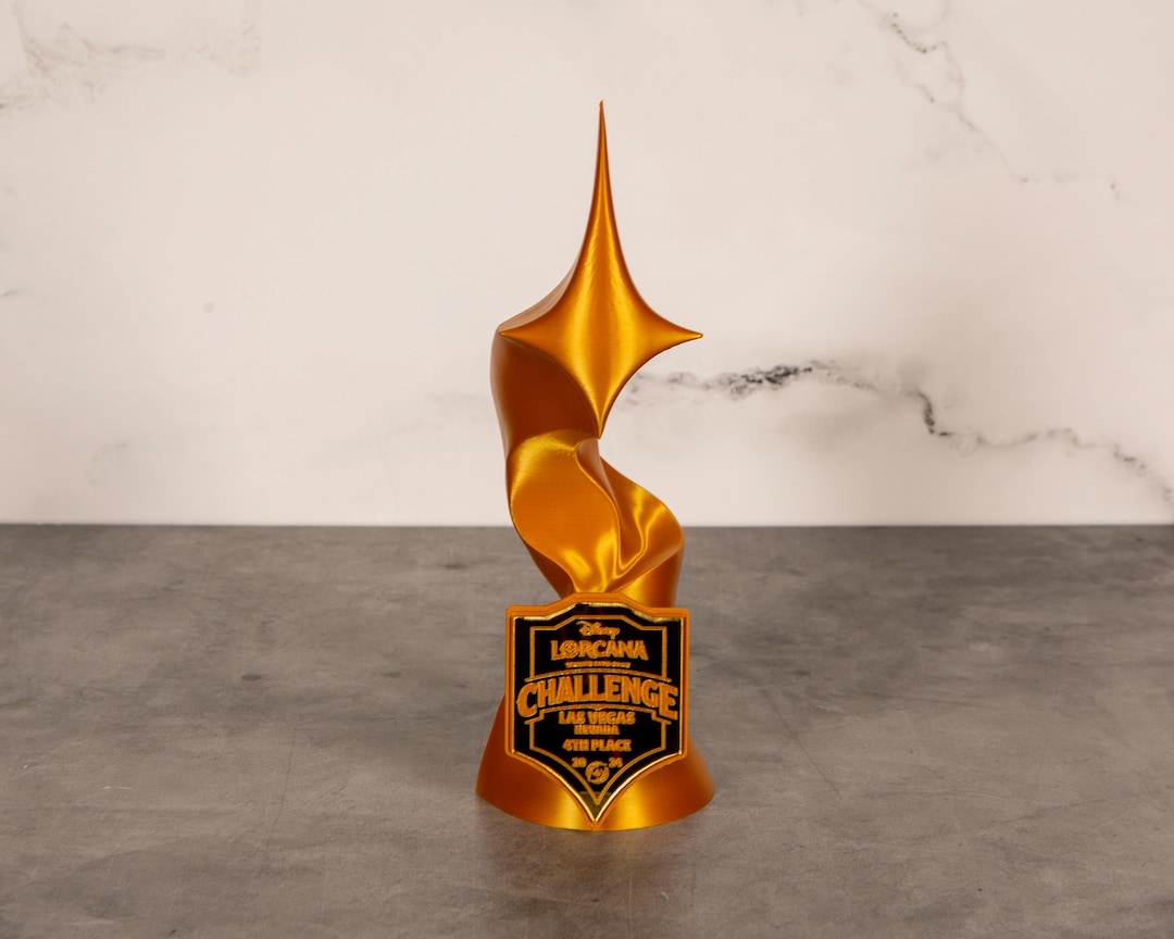 Disney Lorcana Challenge Trophy Replica - Etsy