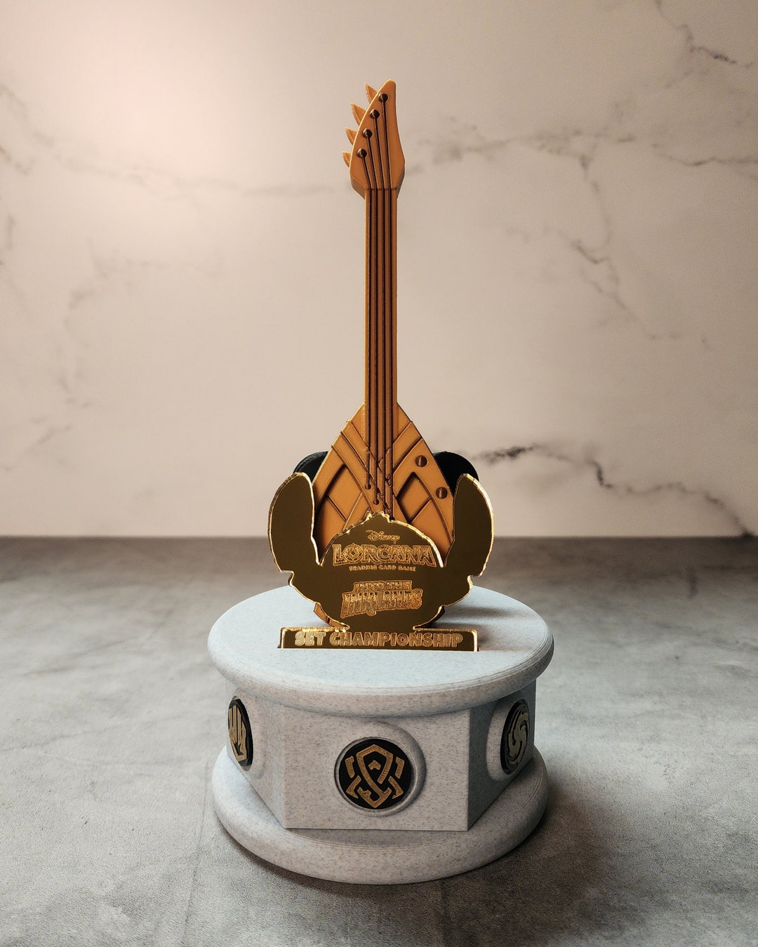 Disney Lorcana Into the Inklands Set 3 Championship Stitch Trophy - Etsy