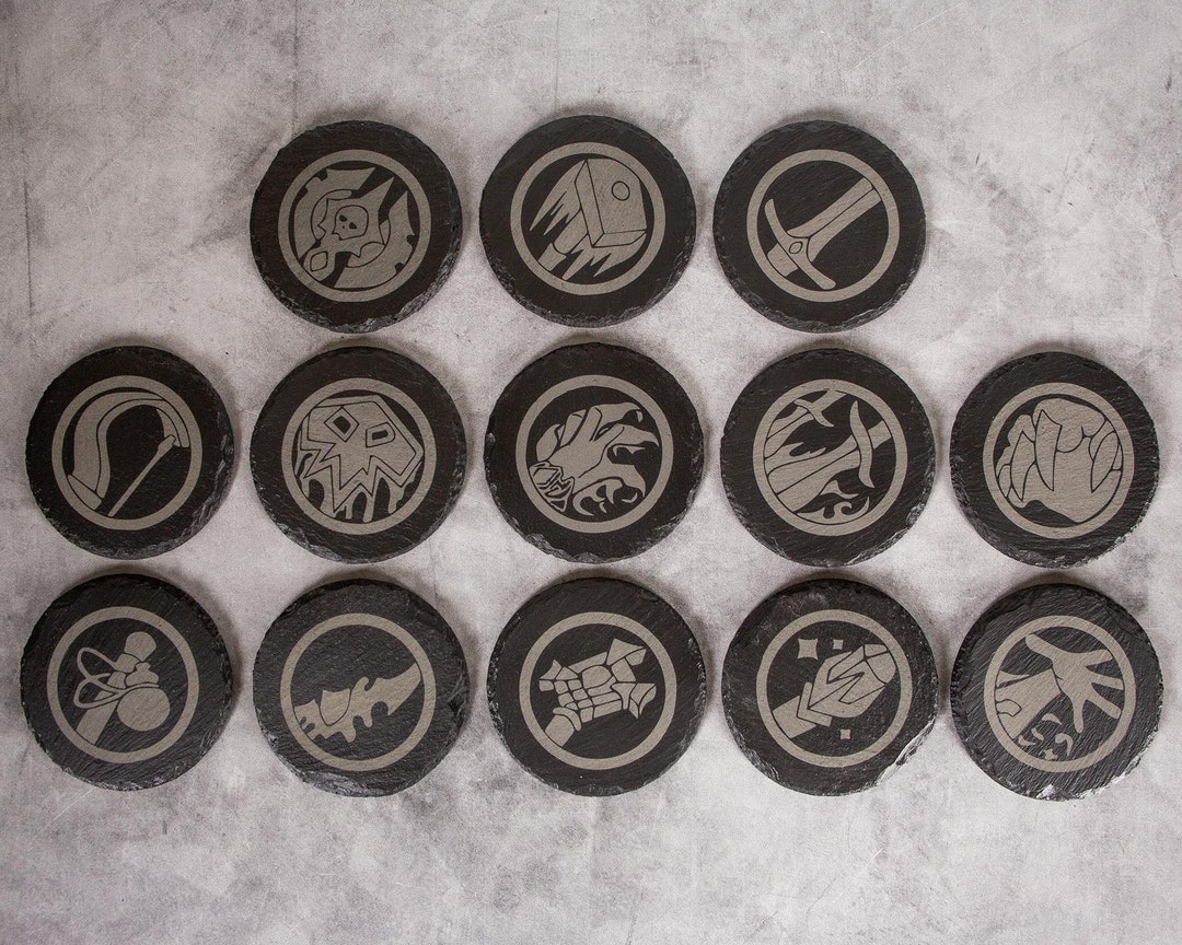 World of Warcraft Class Icons Slate Coasters - Etsy