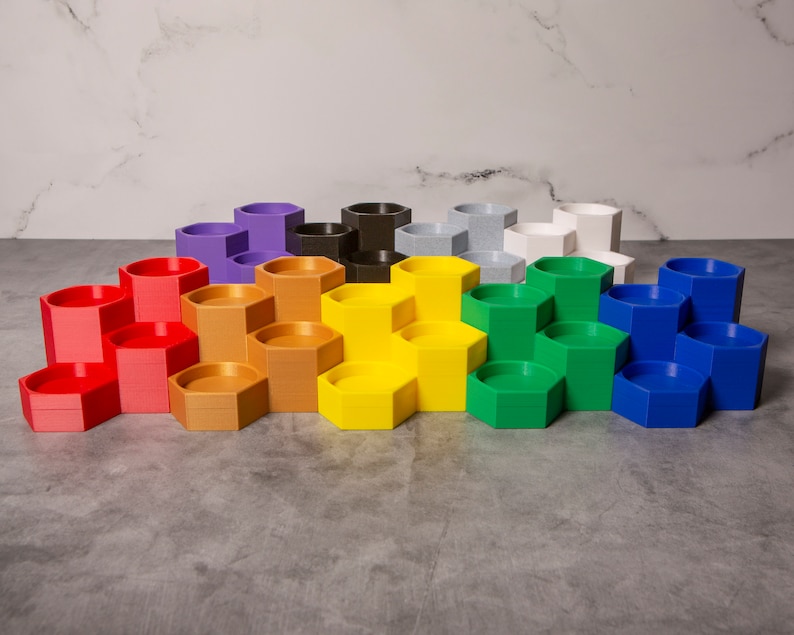 Amiibo Display Stand Modular Holds 4 per Module - Etsy