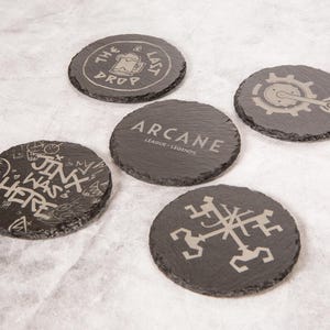 Arcane "league of Legends" Slate Coasters - Etsy