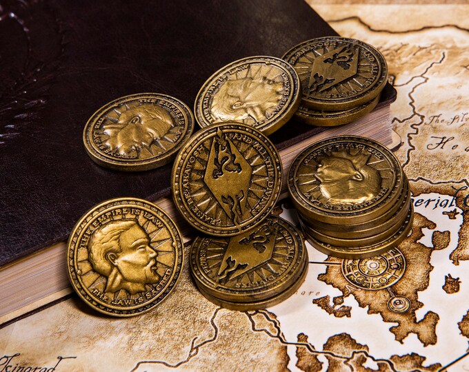 Septim Coin Fan Art - Etsy