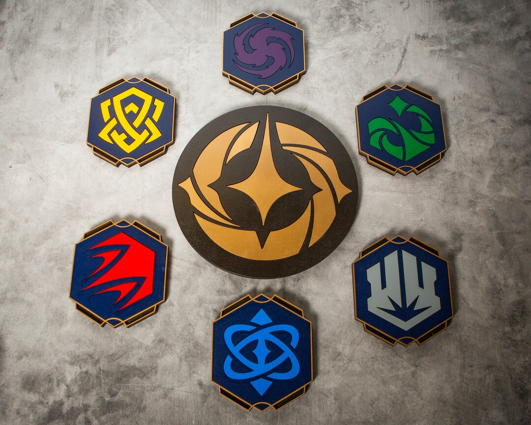 Lorcana Symbol and Inks Wall Art - Etsy