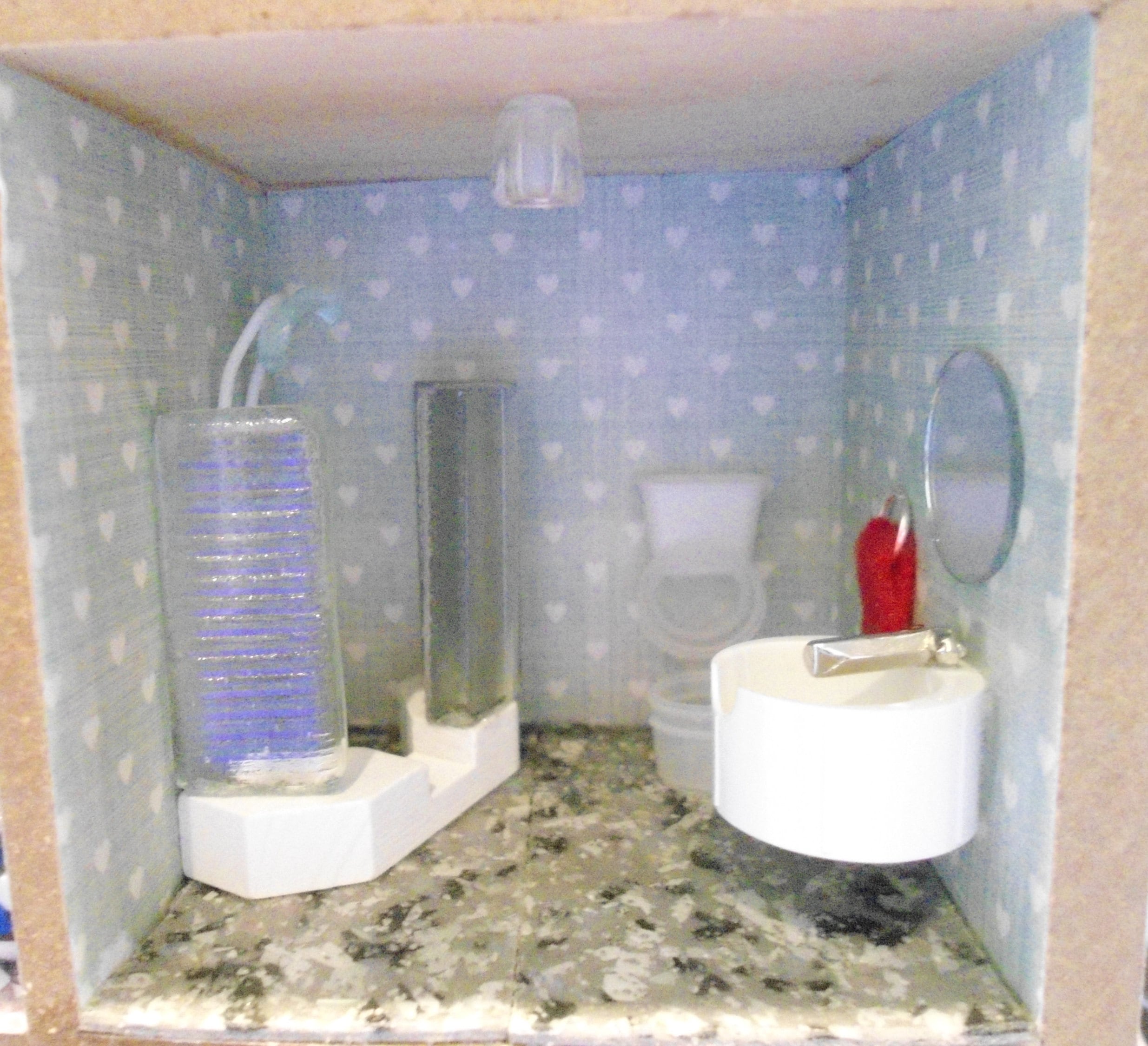 Handmade Diorama, 4 Storey House, Ideal Gift for a House Warming Gift ...