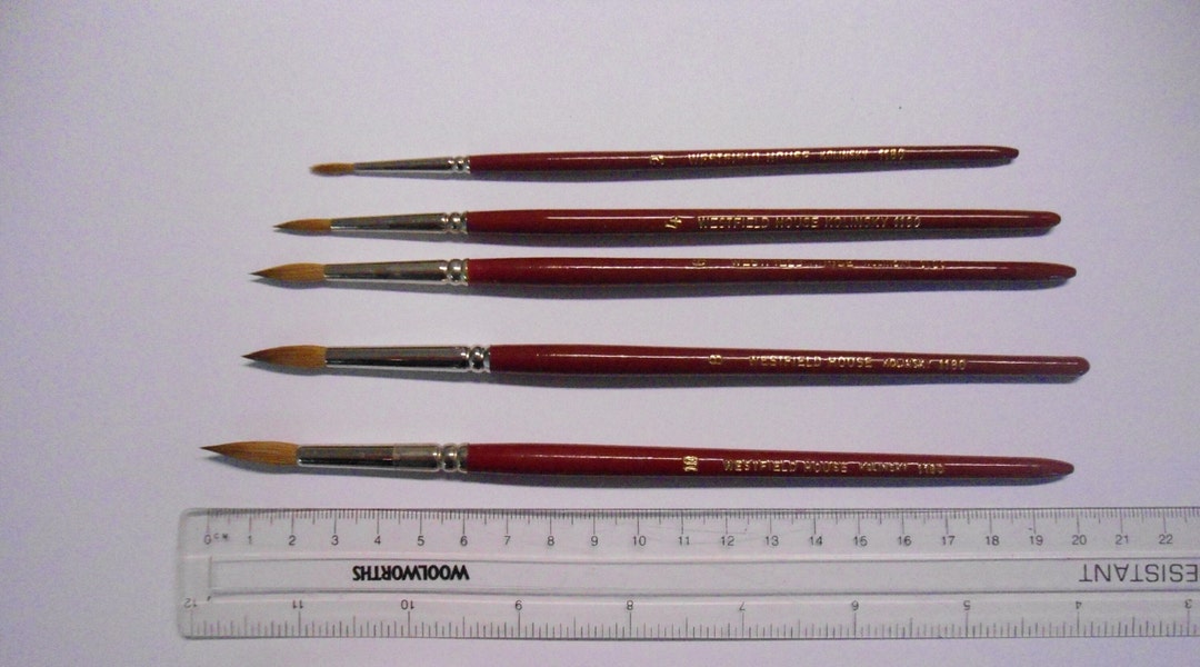 Kolinsky Sable Watercolour Brushes and Squirrel Hair Wash Brush - Etsy