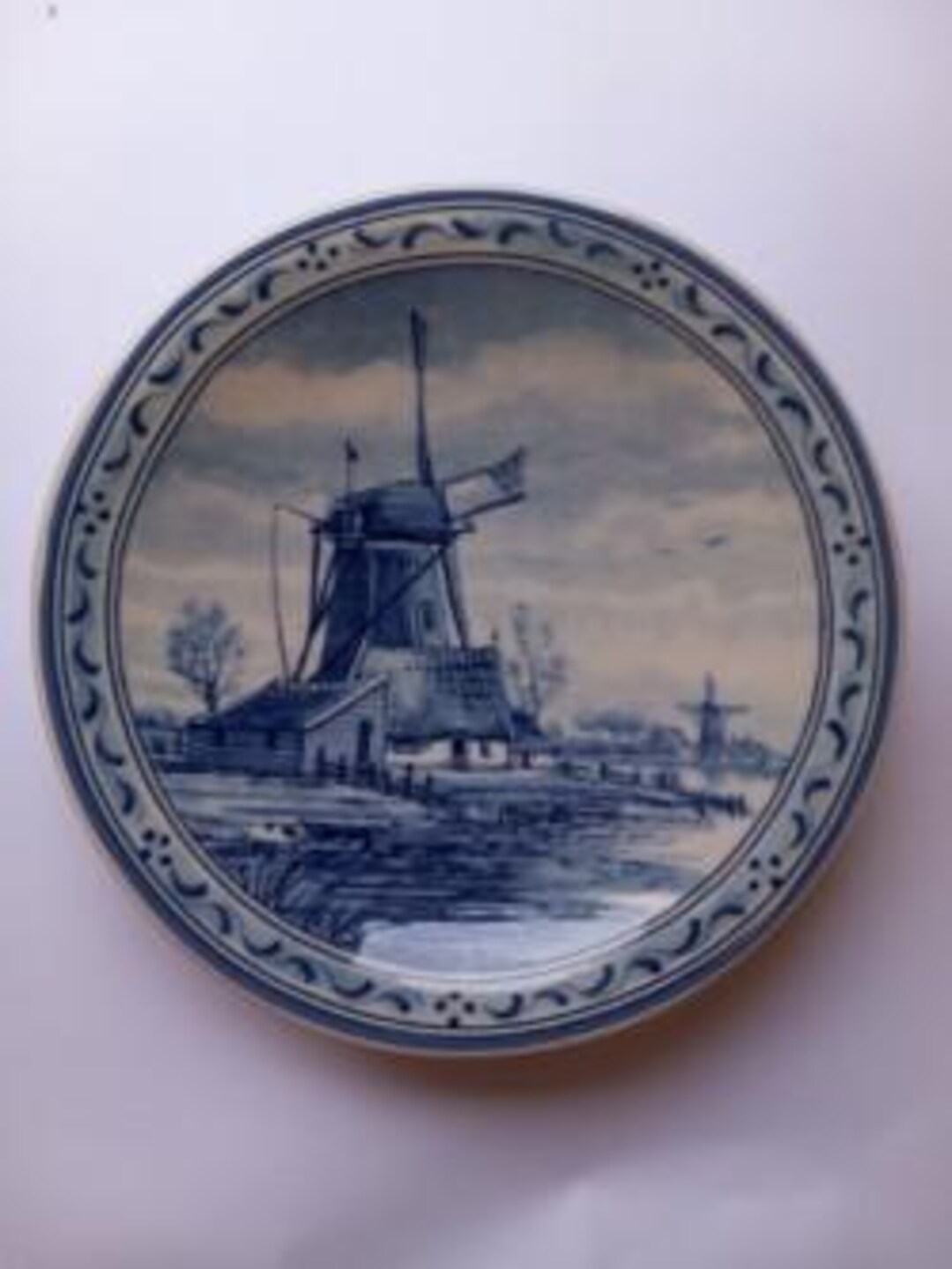 Vintage Delft Plates - Etsy