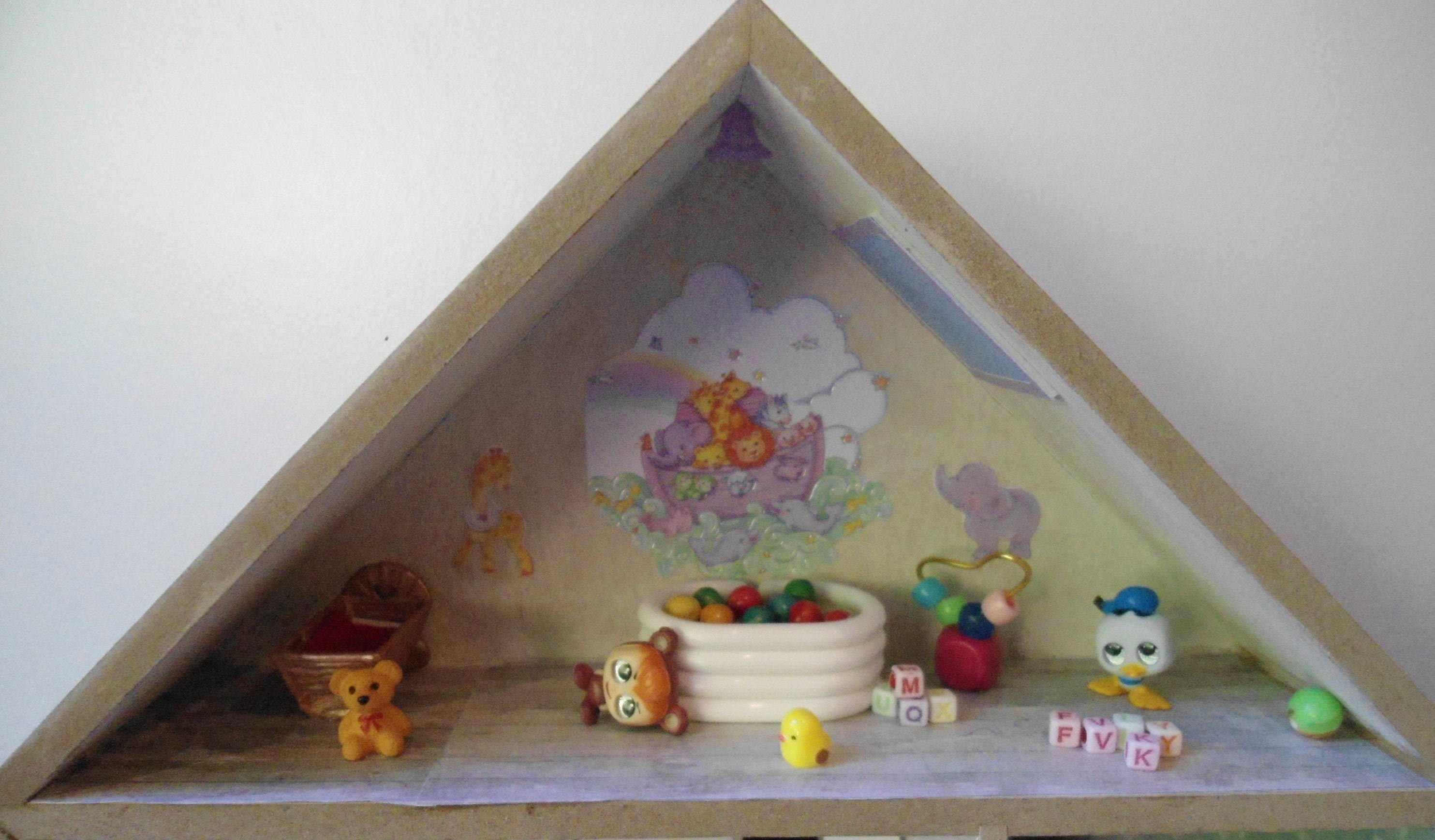 Handmade Diorama, 4 Storey House, Ideal Gift for a House Warming Gift ...