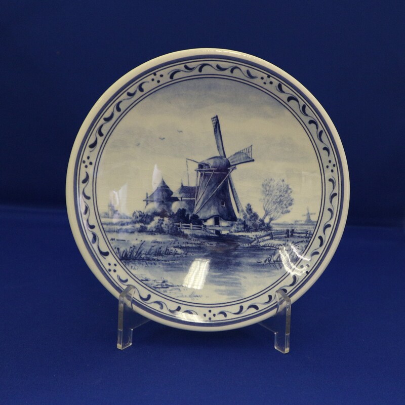Vintage Delft Plate - Etsy