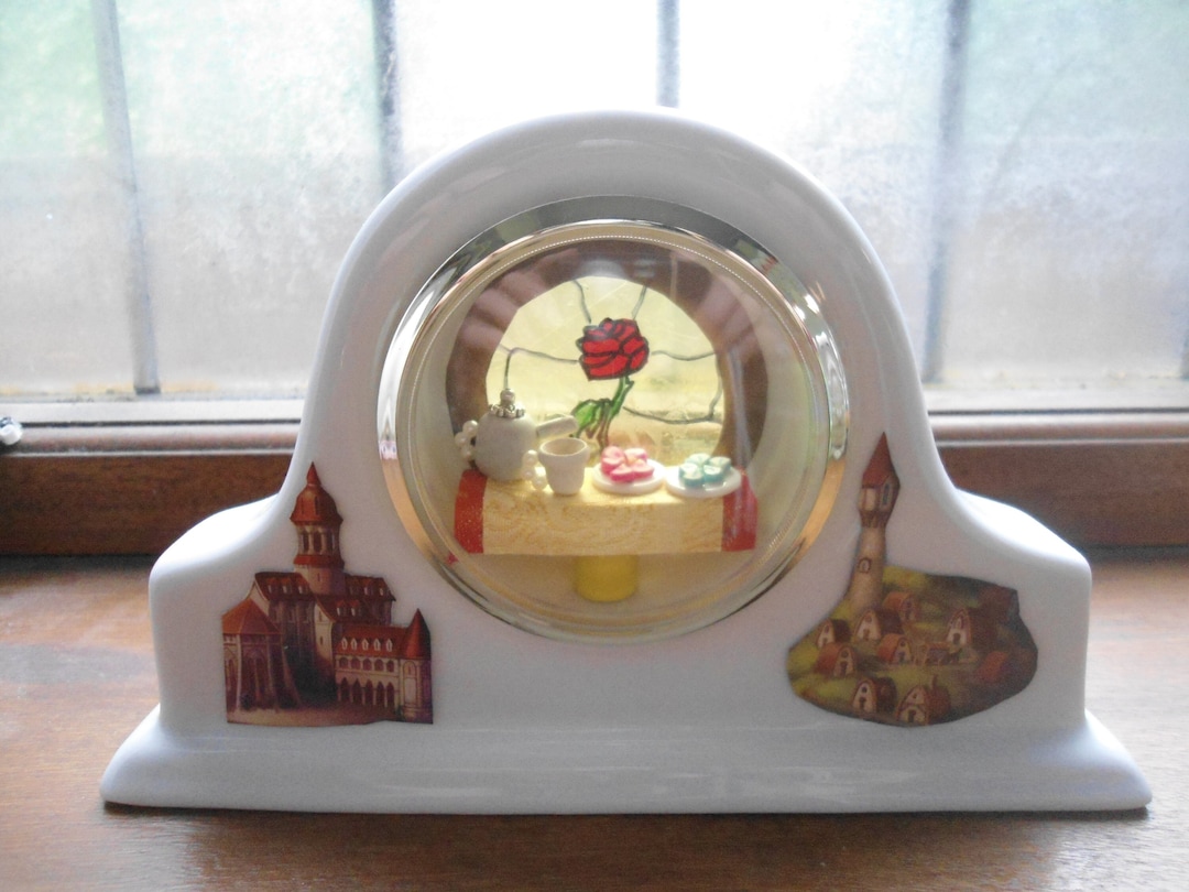 Hand Made Dioramas in Porcelain Mantle Clocks, Unique Gift Idea - Etsy