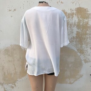 Crazy Patterned 80s Henley Loose Blouse Features Prints Like - Etsy