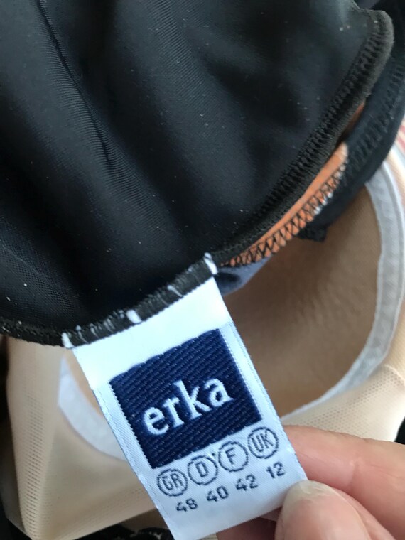 One piece 90s vintage swimsuit that features tribal, … - Gem